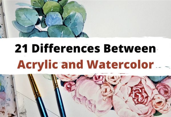 Watercolor vs Acrylic Paint: Which is Easier For Beginners? | Acrylic ...