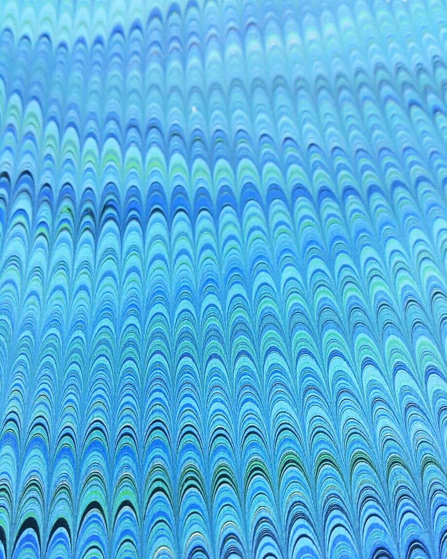 How To Do Ebru Painting at Home: Paper Marbling For Beginners | Acrylic ...