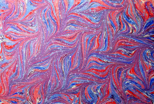 How To Do Ebru Painting at Home: Paper Marbling For Beginners | Acrylic ...