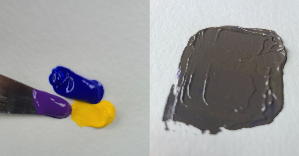 Mix of Yellow and Purple: What These 2 Colors Make? Surprising results ...