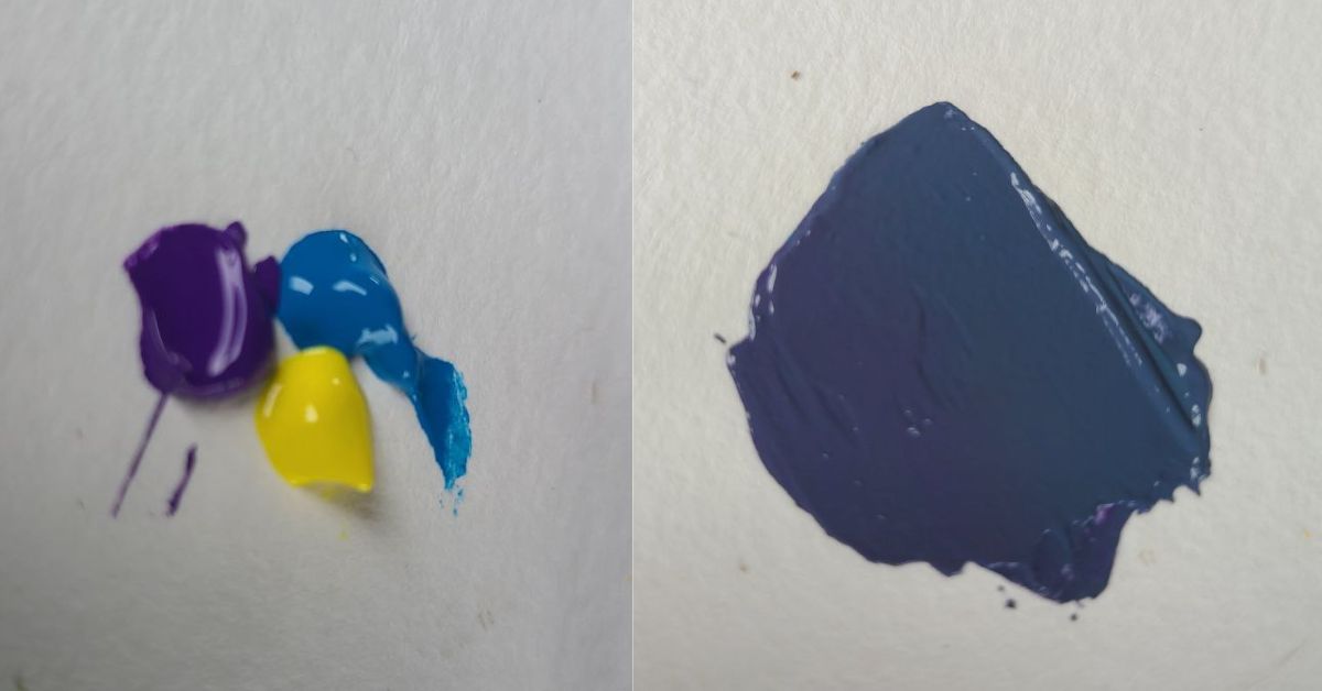 Mix of Yellow and Purple: What These 2 Colors Make? Surprising results ...