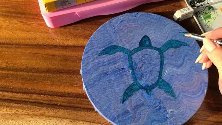 How to Paint Sea Turtles 15 Beautiful Tutorials (Acrylic, Watercolor ...