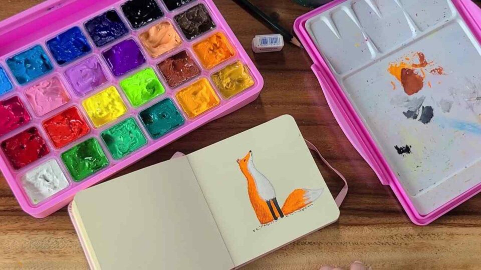 46 Summer Painting & Crafts Ideas For Whole Family | Acrylic Painting ...