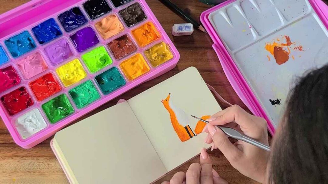 29 Gouache Painting Ideas You Will Love | Acrylic Painting School