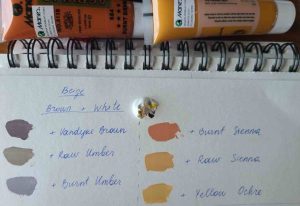 How to Make Beige Paint? Interesting Ideas | Acrylic Painting School