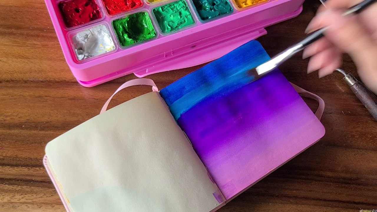 11 Techniques To Blend Acrylic Paint Smoothly | Acrylic Painting School