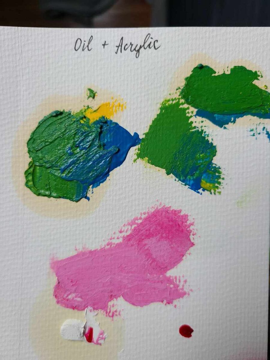 Can You Mix Oil And Acrylic Paint Together In Painting? | Acrylic ...