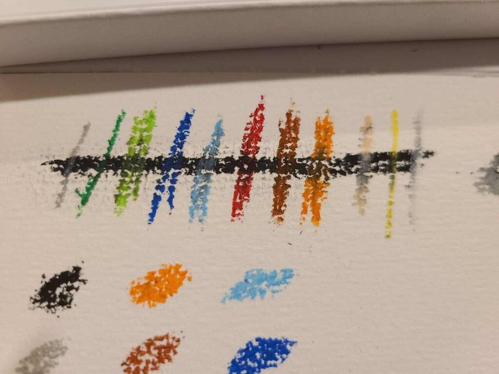 Pentel Oil Pastels - Review For Cheap Travel Pastels | Acrylic Painting ...