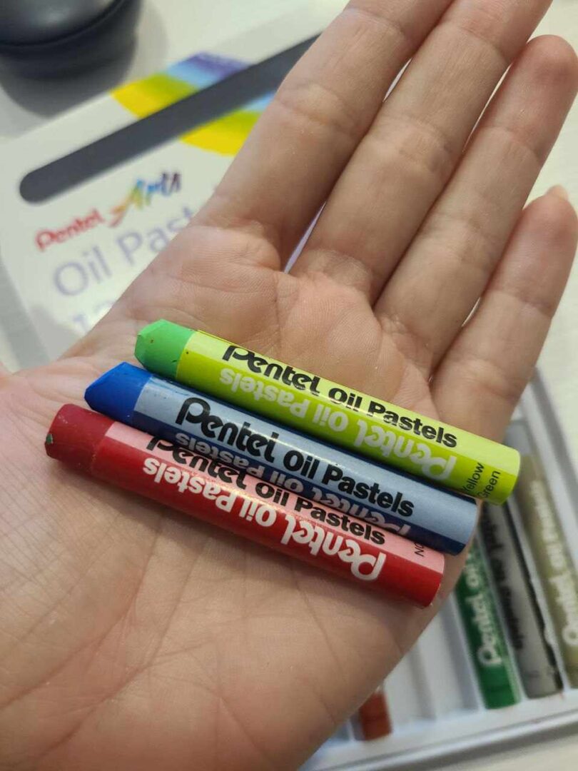 Pentel Oil Pastels - Review For Cheap Travel Pastels | Acrylic Painting ...
