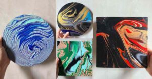 40 Stunning Paint Pouring Color Combinations | Acrylic Painting School