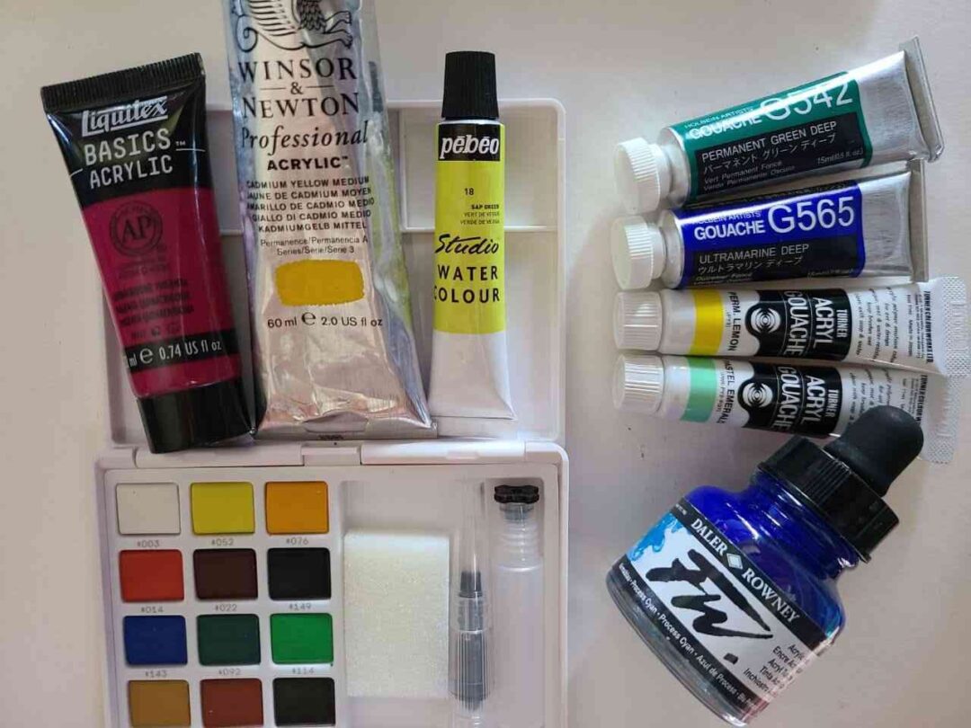 Is Acrylic Paint Water-Based? Full Answers | Acrylic Painting School