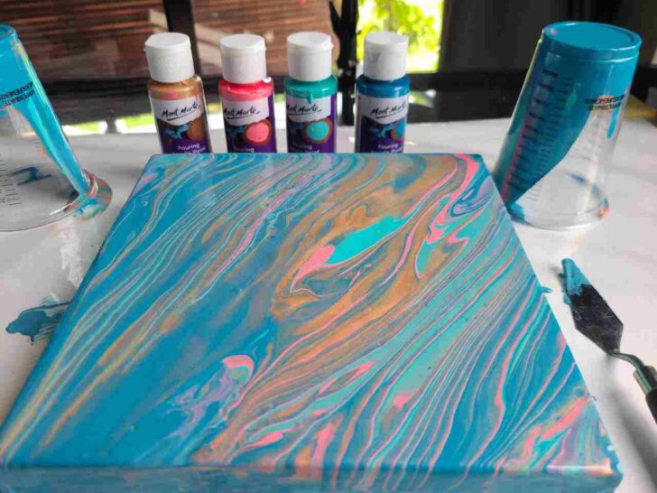 8 Ways To Make Acrylic Paint Shiny & Glossy | Acrylic Painting School