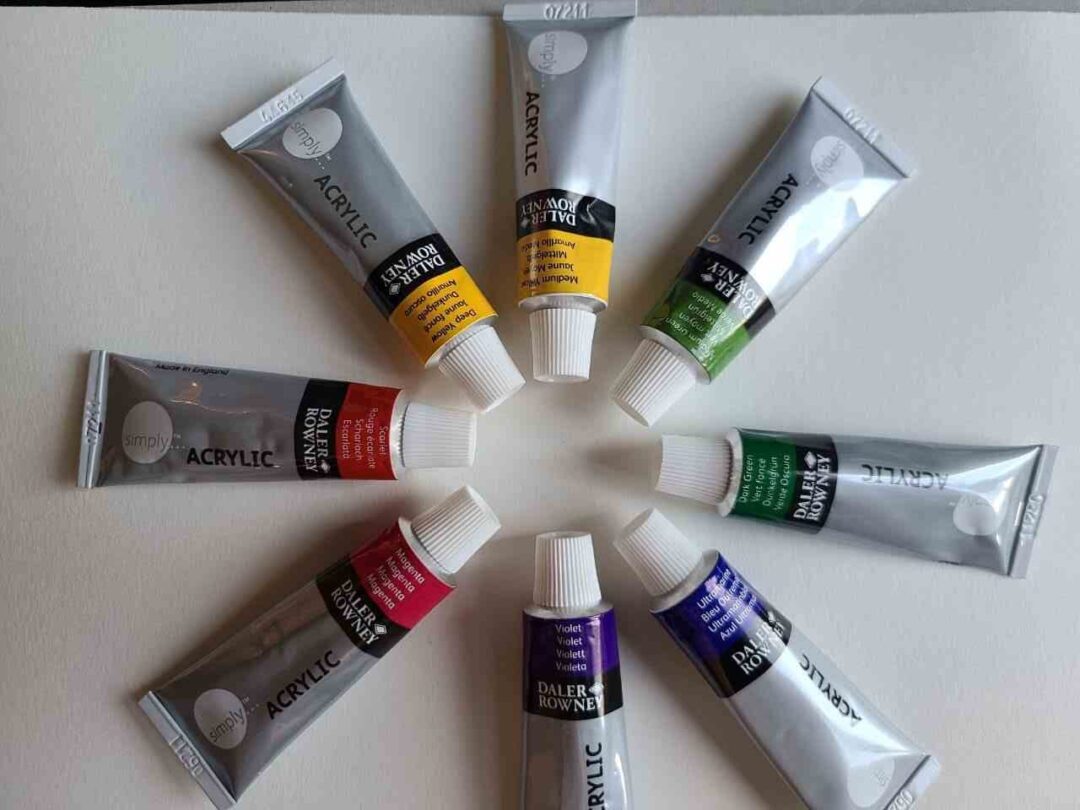 Daler Rowney Simply Acrylic Review: Why I Don't Recommend It | Acrylic ...