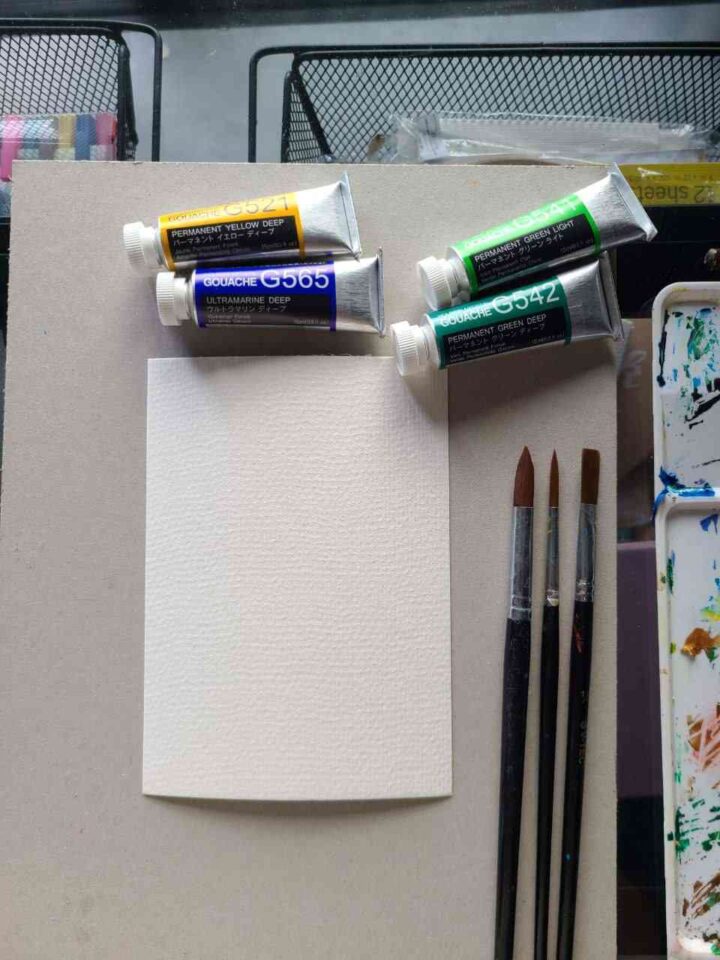 My Holbein Artist's Gouache Review: I Put It To Test | Acrylic Painting ...