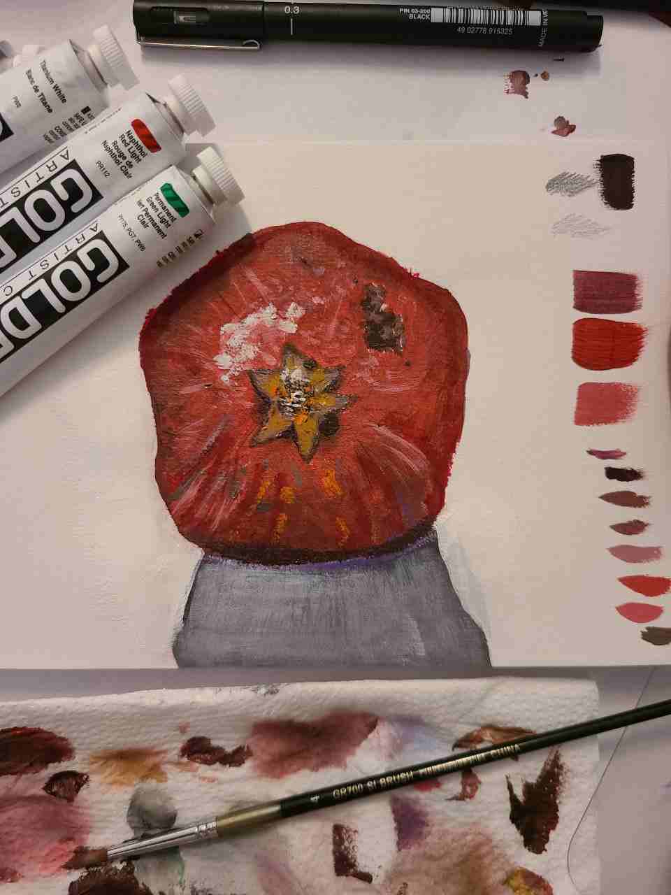 8 Essential Colors To Start With Acrylic Paint | Acrylic Painting School