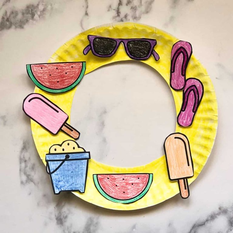 53 Summer Crafts For Kids | Acrylic Painting School