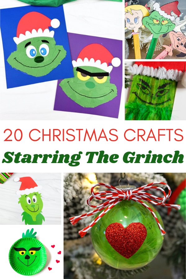 20 Grinch Crafts For Christmas | Acrylic Painting School