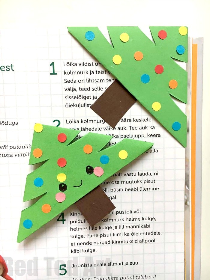 20 Christmas Tree Crafts for Kids | Acrylic Painting School