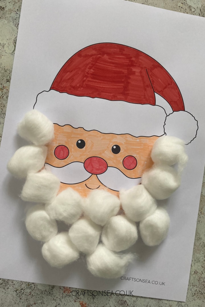 20 Santa Crafts For Kids | Acrylic Painting School