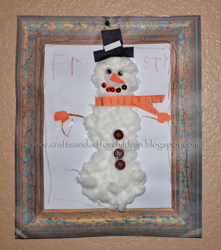 21 Snowmen Crafts for Kids | Acrylic Painting School