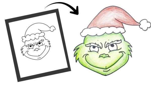 How to Draw Grinch | Acrylic Painting School