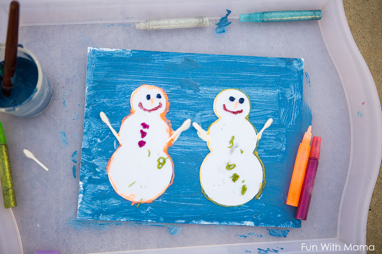 21 Snowmen Crafts for Kids | Acrylic Painting School