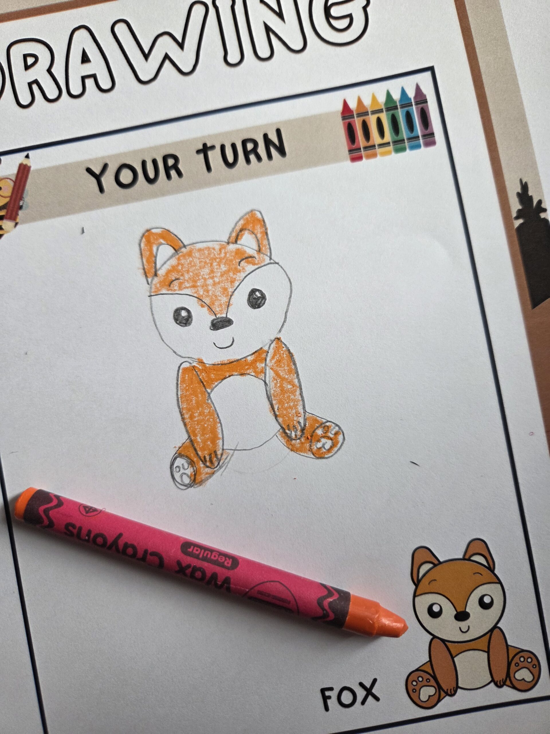Woodland Directed Drawings: 10 Free Printable Pages | Acrylic Painting ...